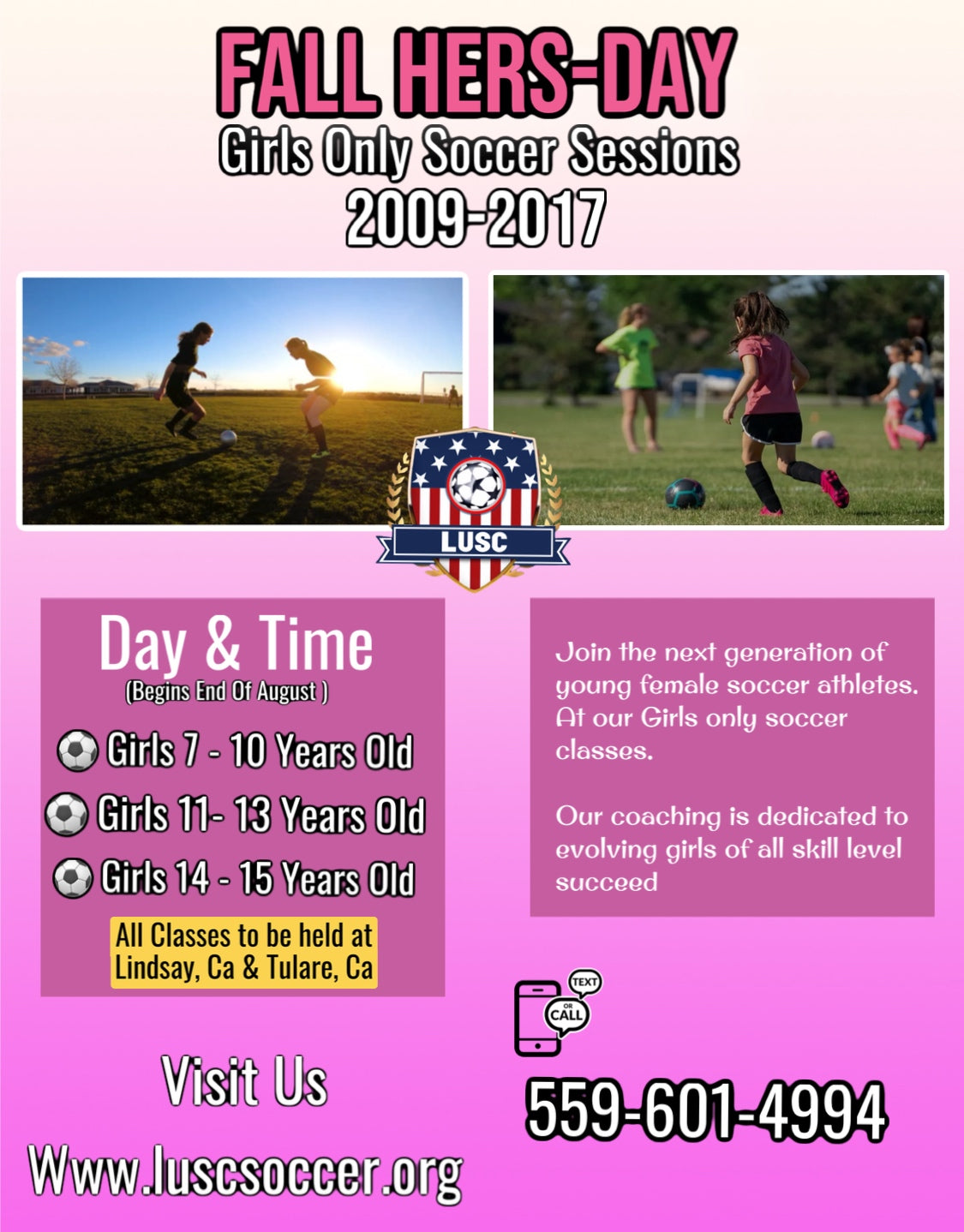 About LUSC Soccer