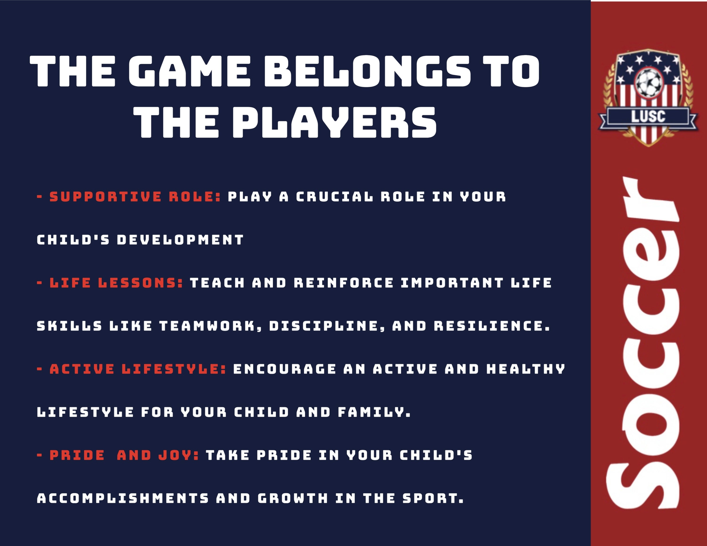 About LUSC Soccer