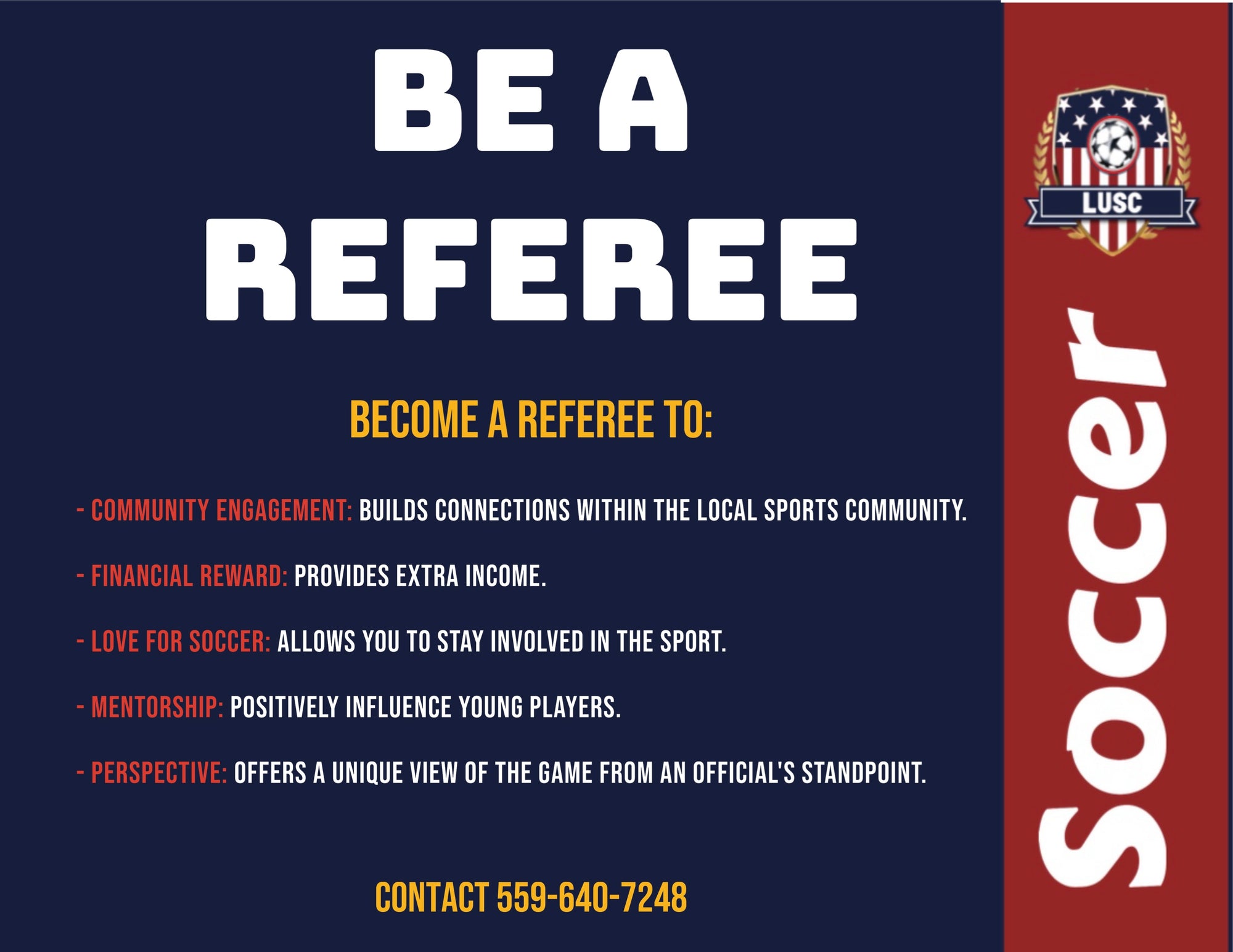 About LUSC Soccer